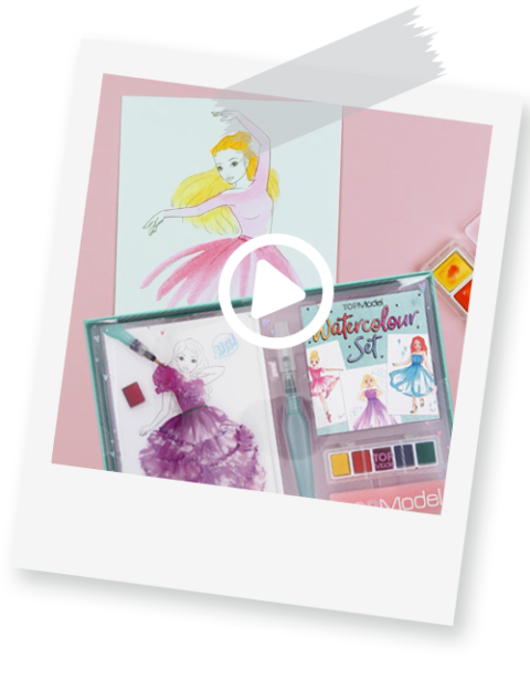TOPModel Watercolour Set | Video Tutorial